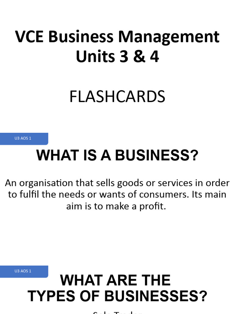 BM 3&4 Flashcards | PDF | Business