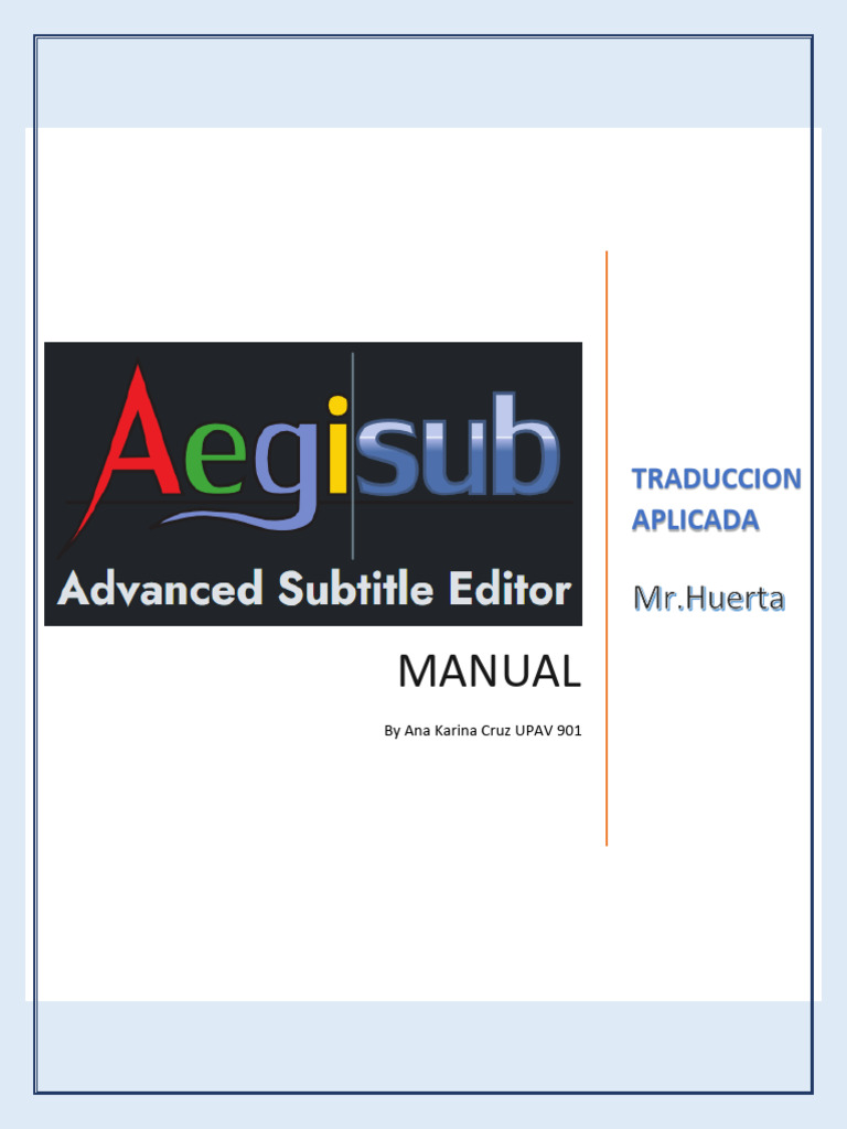 Manual Subtitling | PDF | Computing