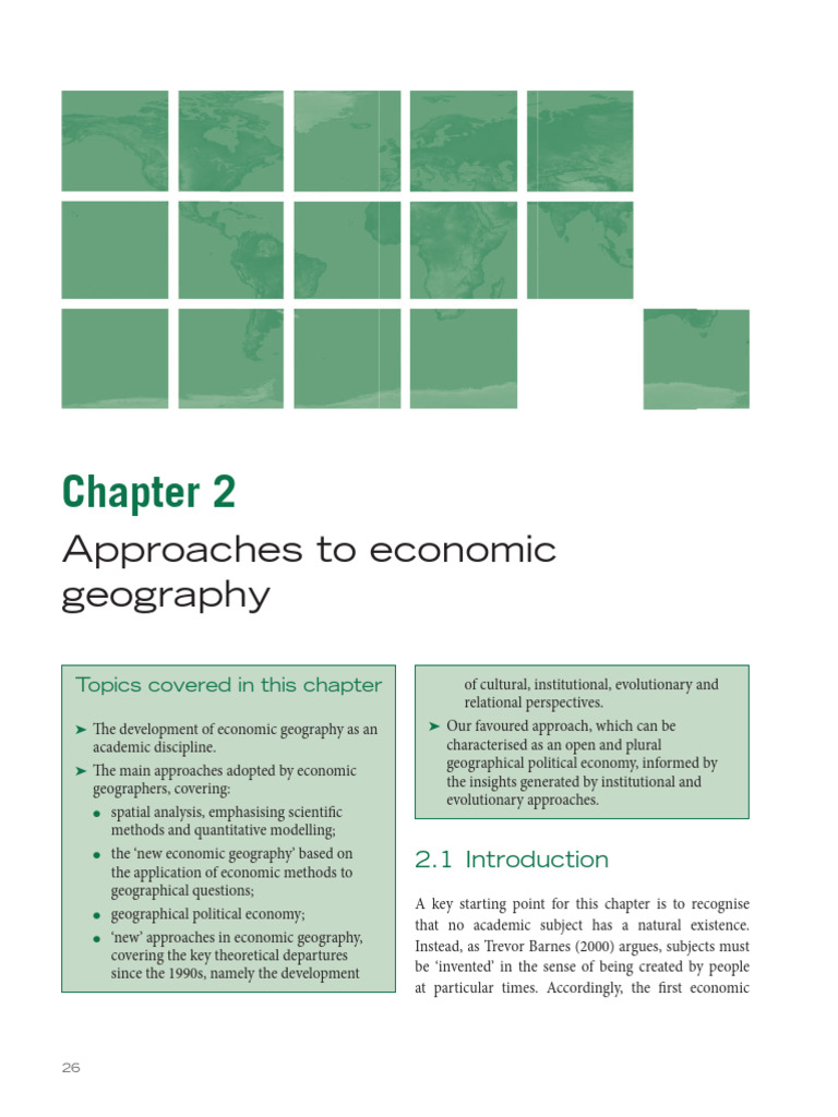 Relational Economic Geography Approaches | PDF | Economics | Geography