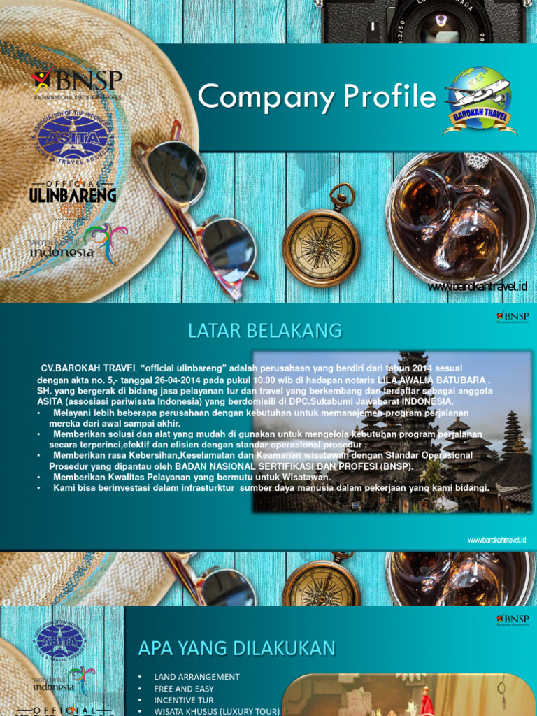 Company Profile CV Barokah 2024 | PDF | Bisnis