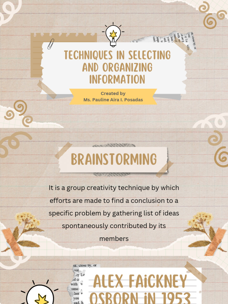 Brainstorm Presentation | PDF