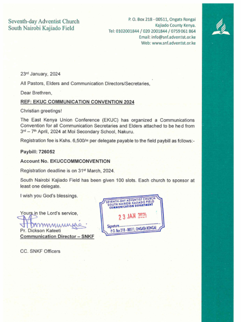 EKUC Communication Convention | PDF