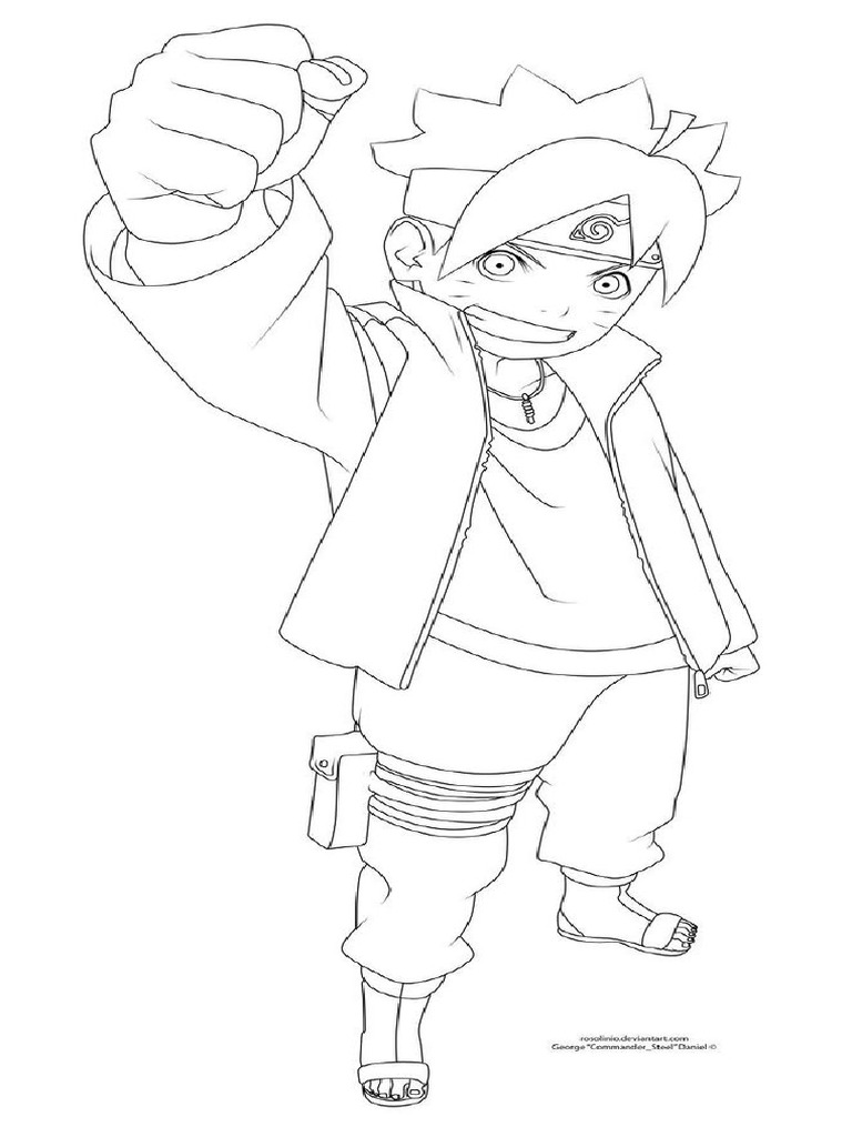 BORUTO MEWARNAI | PDF