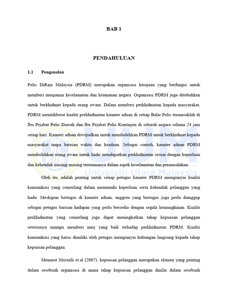 Bab 1-3 Tengah Buat 1 | PDF