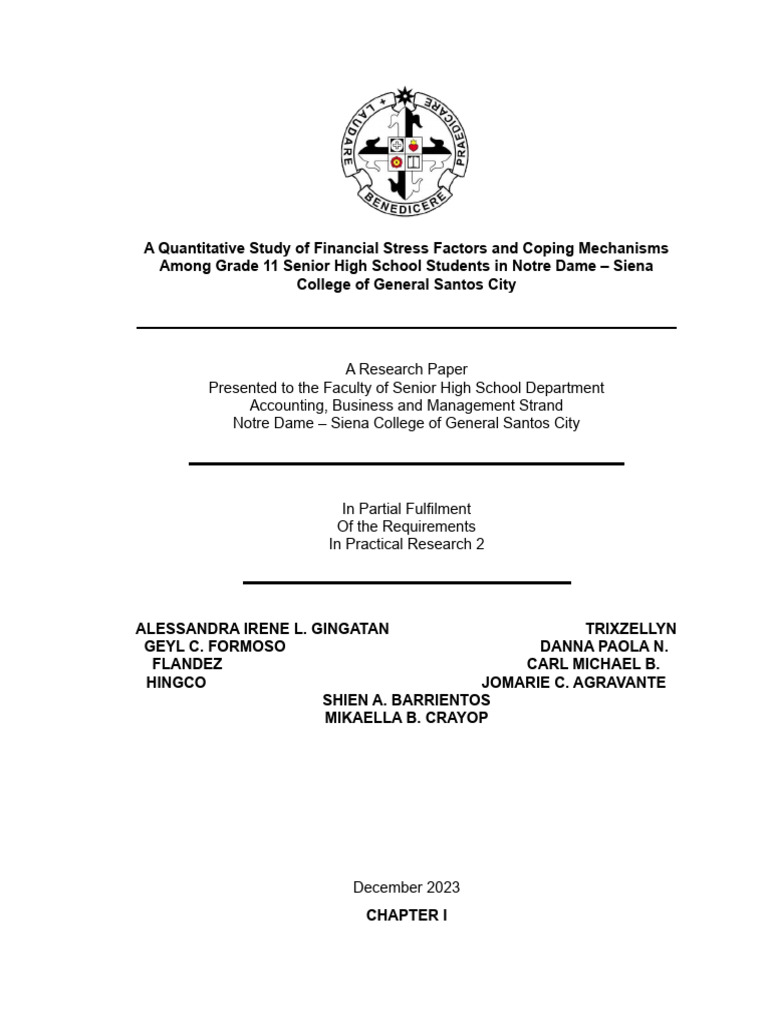 PR2 Chap 1 3 | PDF | Stress (Biology) | Sampling (Statistics)
