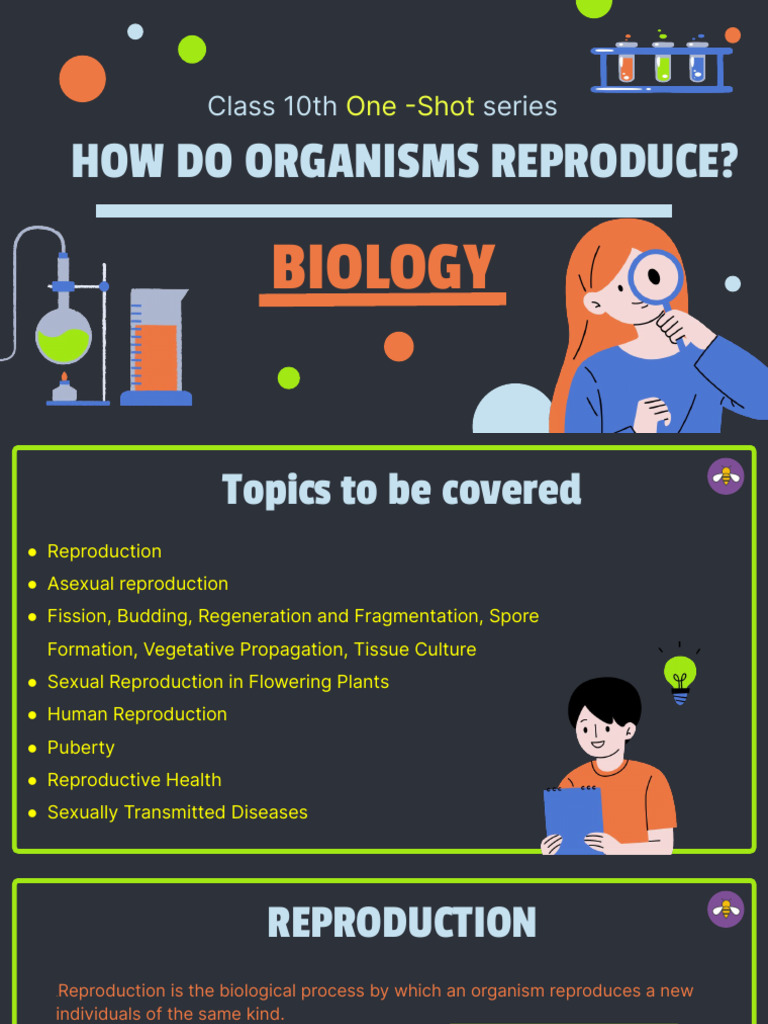 Class 10 Biology: Reproduction Guide | PDF | Home & Garden