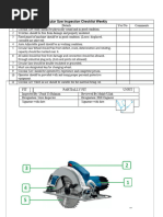 Grinding Machine Checklist | PDF