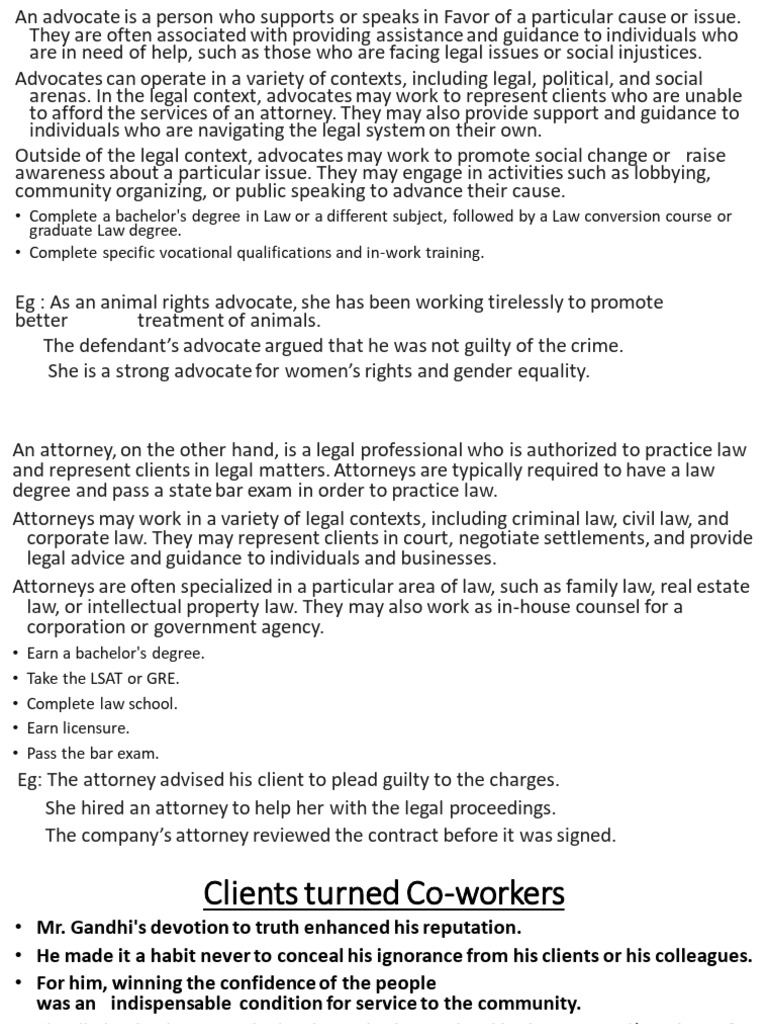 Sec-2 Clients Turned Co-Workers | PDF | Lawyer | Advocate
