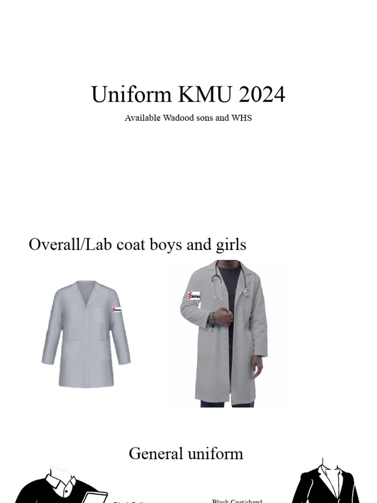 Uniform KMU 2024 | PDF
