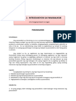 Pamamaraan NG Pagsusuri NG Datos | PDF