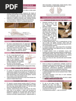Foot and Ankle Examination Guide | PDF | Foot | Ankle