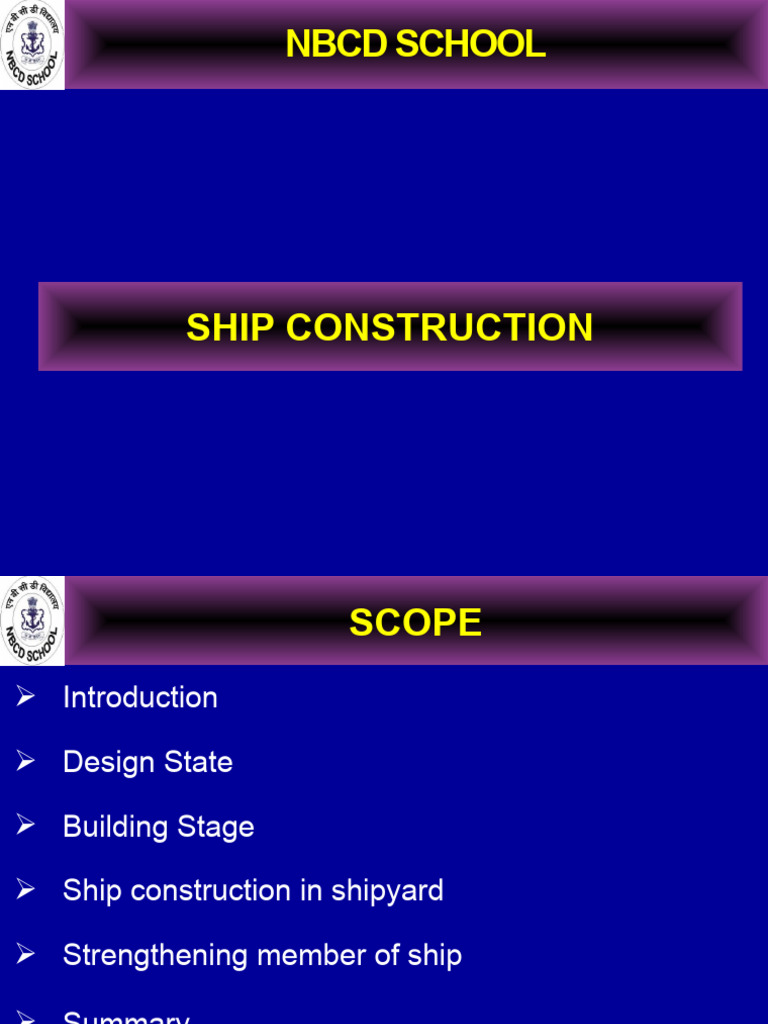 LP - 02 Basip Ship Construction | PDF | Deck (Ship) | Ships