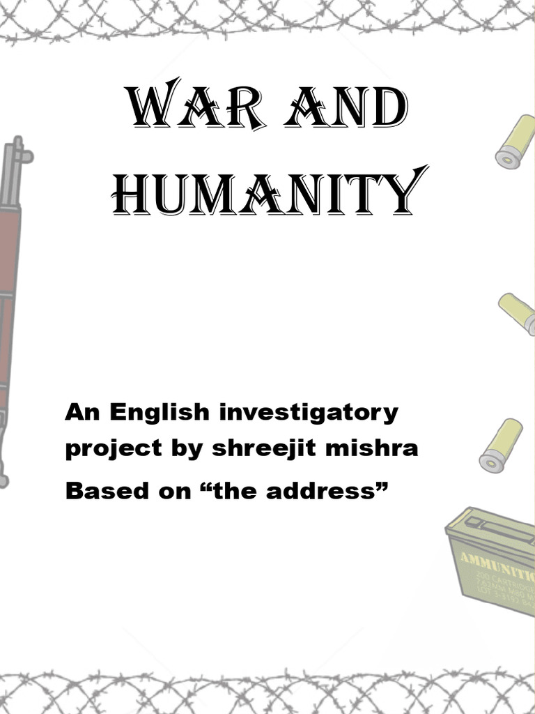 War and Humanity | PDF