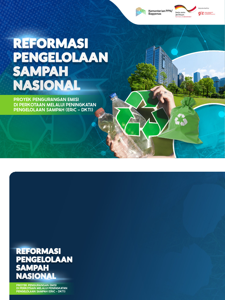 Booklet Reformasi Pengelolaan Sampah Nasional - 2023 | PDF