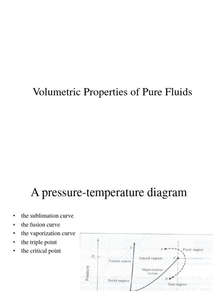 Volumetric Properties | Download Free PDF | Gases | Statistical Mechanics