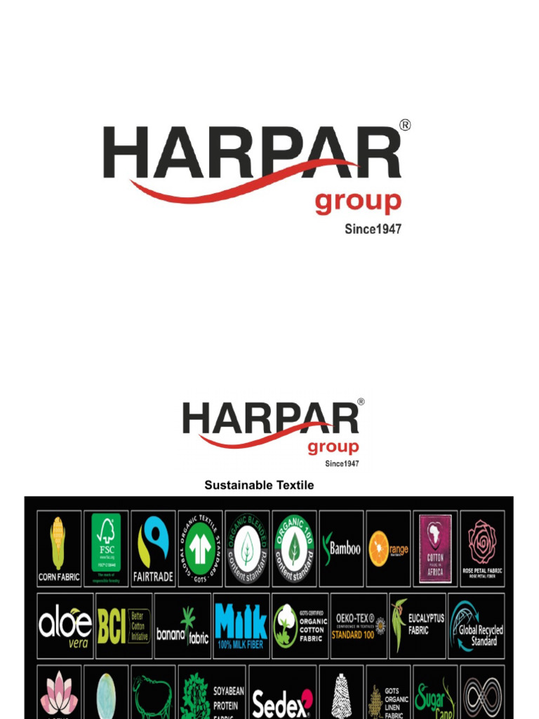 Harpar Group Profile New Int | PDF | Textiles | Rayon