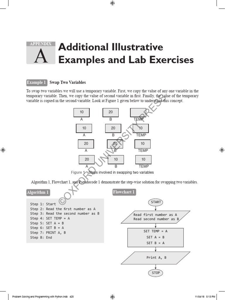 Additional Illustrative Examples and Lab Exercises | PDF | Computing | Computer Science