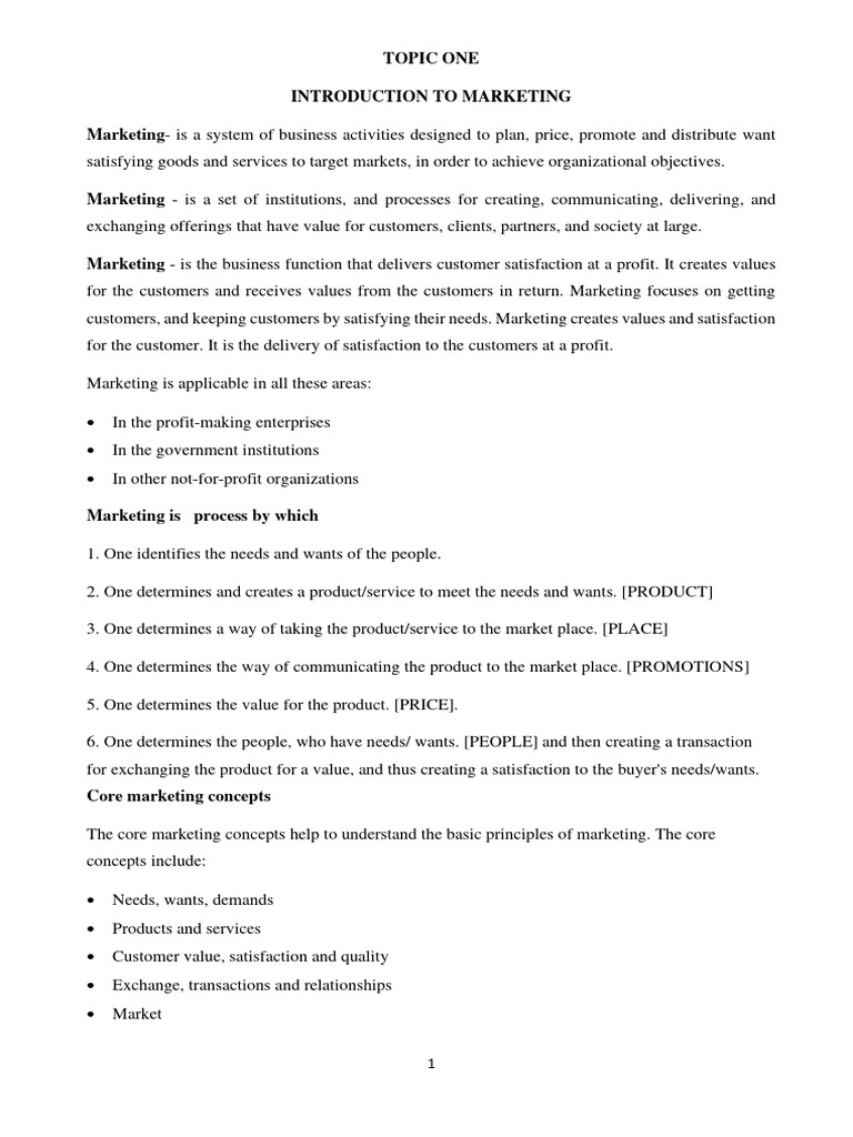 Principles of Marketing | PDF