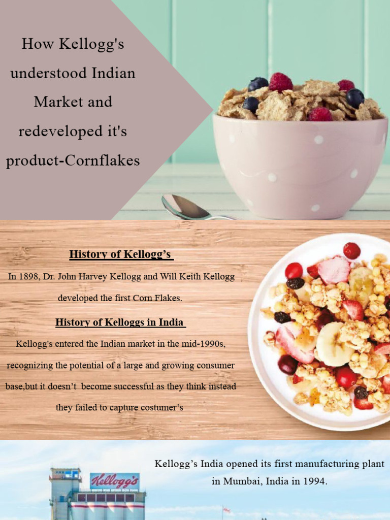 UNIT 2 (How Kellogg's Understand Indian Market and Developed Its Product-Cornflakes.) | PDF ...