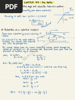 Ray Optics Formula Sheet | PDF