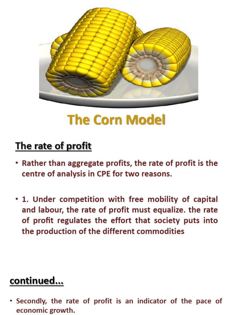 Corn Model and LTV | PDF | Value (Economics) | Labour Economics