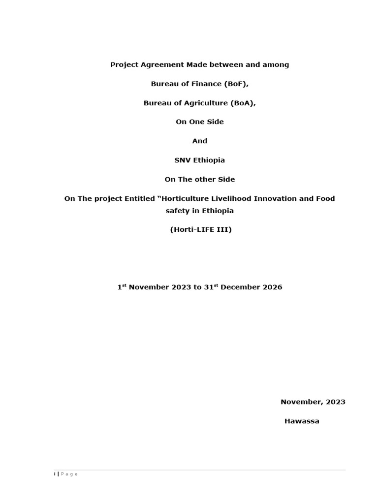 Horti-LIFE III Project Proposal | PDF | Agriculture