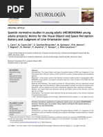 Benton Judgment of Line Orientation | PDF | Tests | Psychological Testing