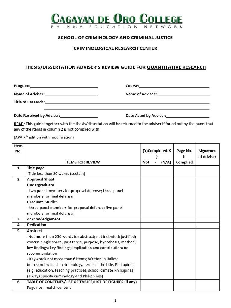 Research Guide Quantitative | PDF | Thesis | Statistics
