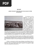 History of The BFP 2012 | PDF | Police | Security