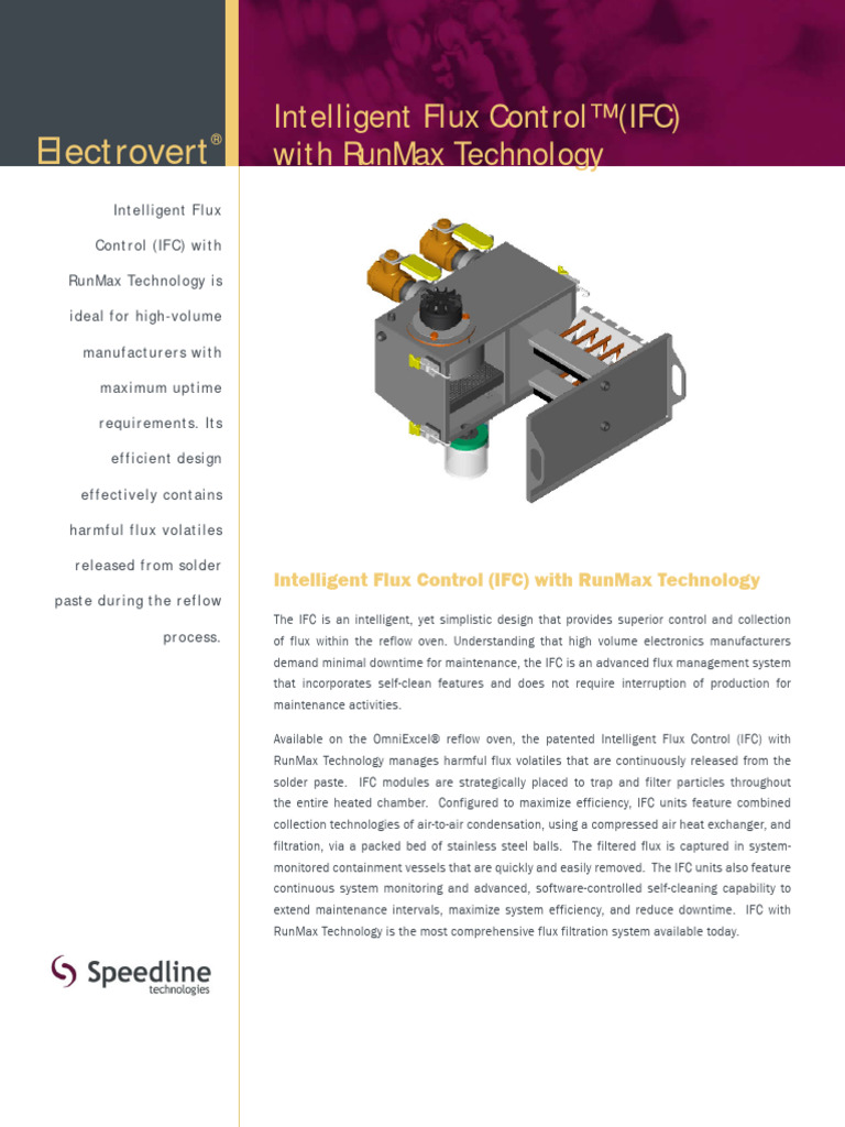 IFC W RunMax Technology Datasheet | PDF | Filtration | Physical Sciences