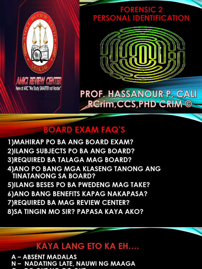 Arc Forensic 2 HPC Final 2024 Hassanour | PDF | Fingerprint | Skin