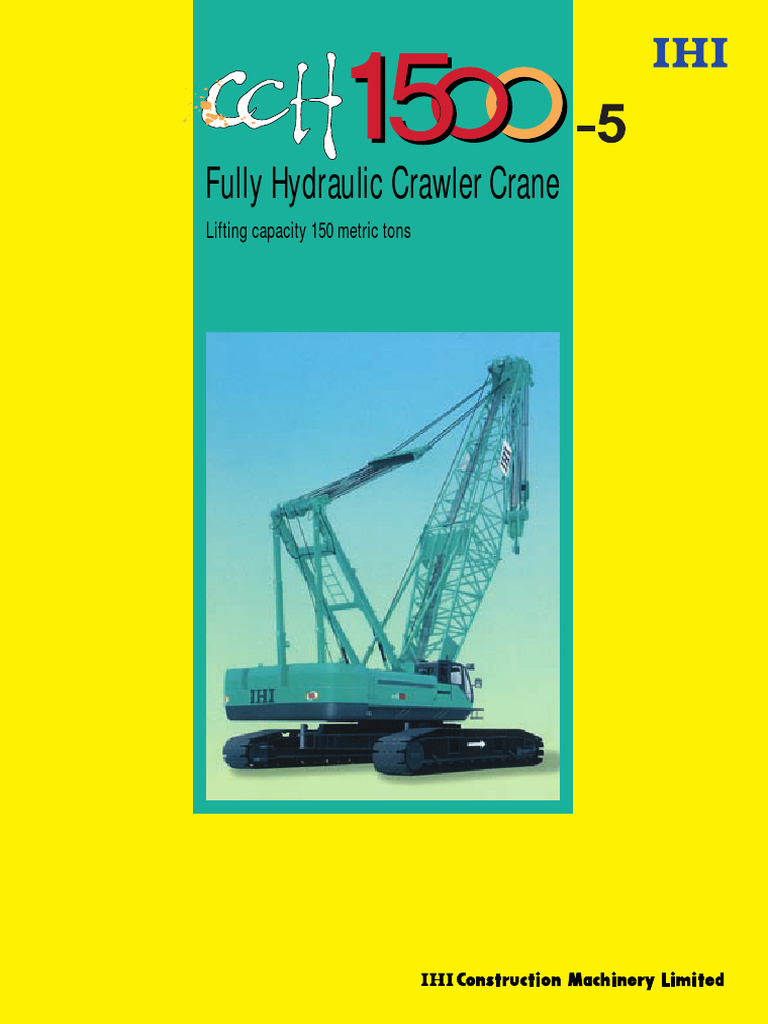CCH 1500 | PDF | Crane (Machine) | Engines