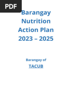 2023 Final BNAP - Barangay Nutrition Action Plan | PDF | Malnutrition ...