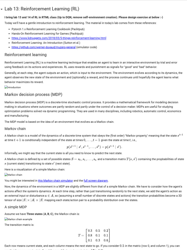 Markov | PDF | Applied Mathematics | Mathematics