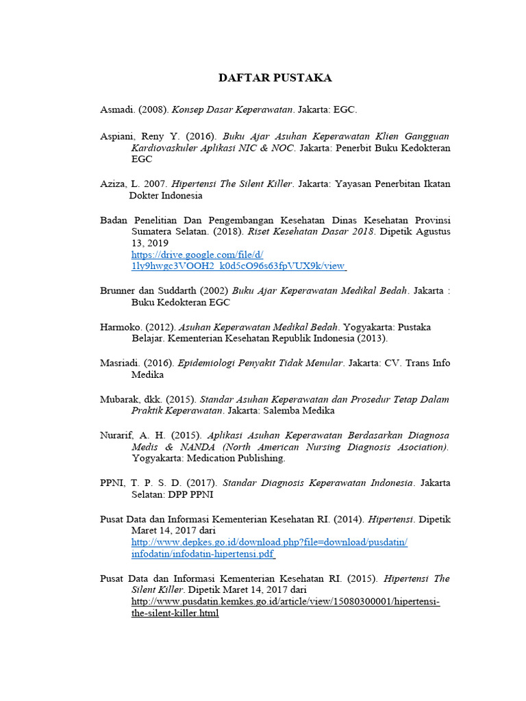 Daftar Pustaka PKL | PDF | Sains & Matematika