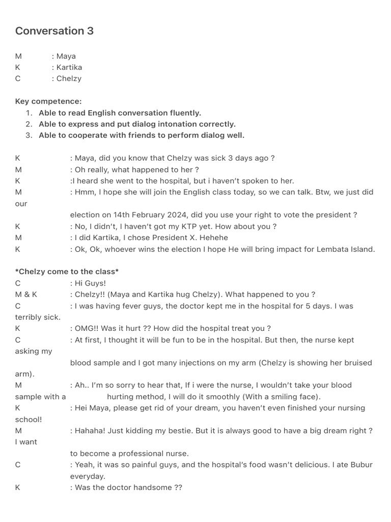 Girls Conversation | PDF | Self-Improvement | Lifestyle Girls Conversation | PDF | Self-Improvement | Lifestyle