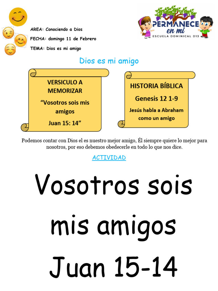 Clase Domingo 14 Enero | PDF