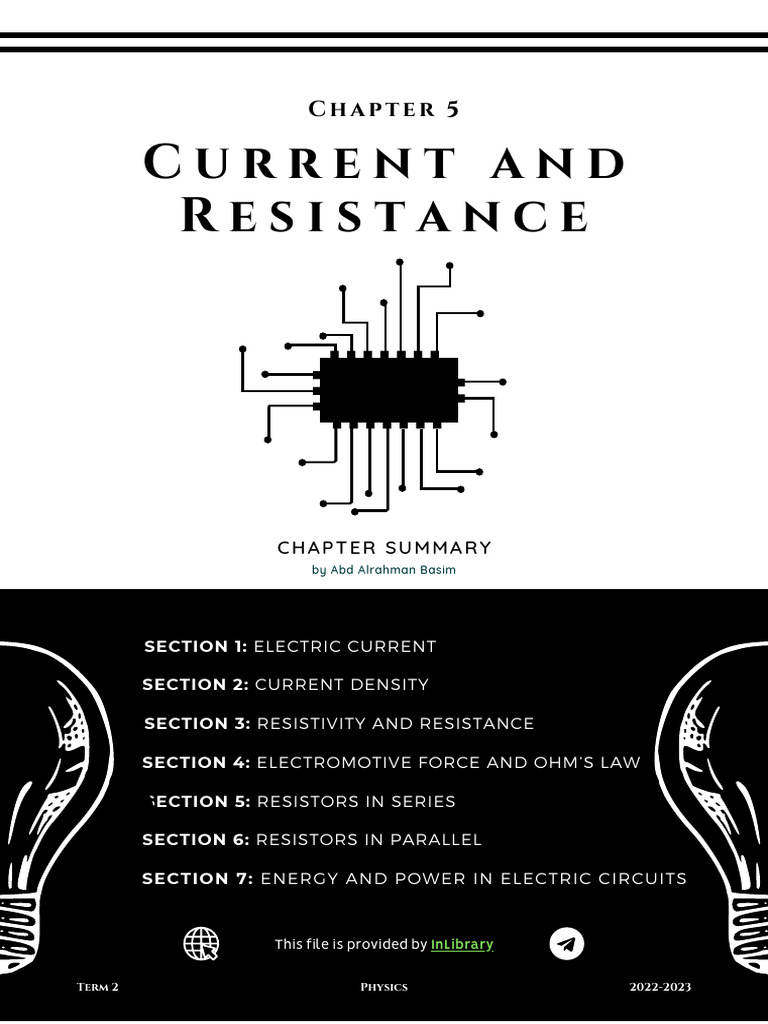 Physics - Chapter 5 - Summary - G12 - ADV - 2022-2023 | PDF ...