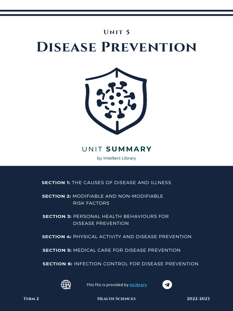 HS - Unit 5 Summary - G12 - ADV - 2022-2023 | PDF | Healthy Diet | Infection