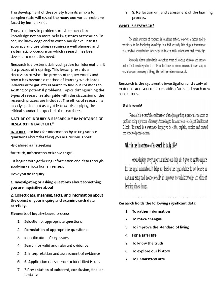 PR1 COMPILATION 2nd | PDF | Scientific Method | Inquiry