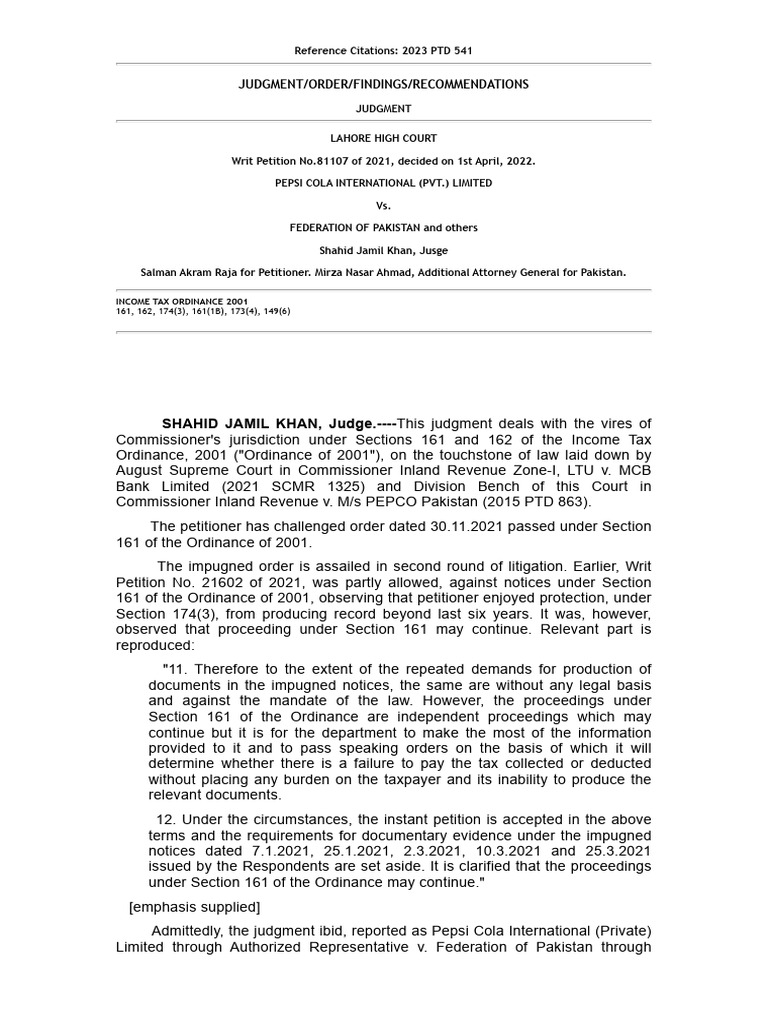 2023 PTD 541 161B | PDF | Taxes | Taxpayer