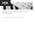 Gama - Nazwy Nut - Solmizacyjne | PDF