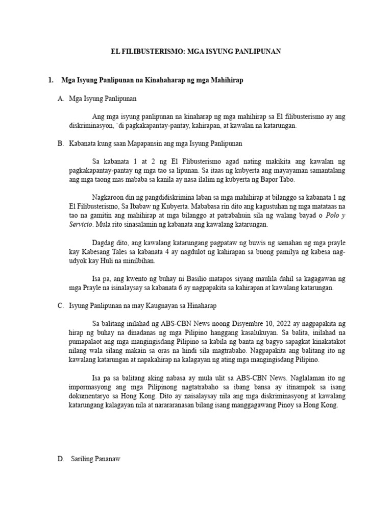 Kahirapan | PDF