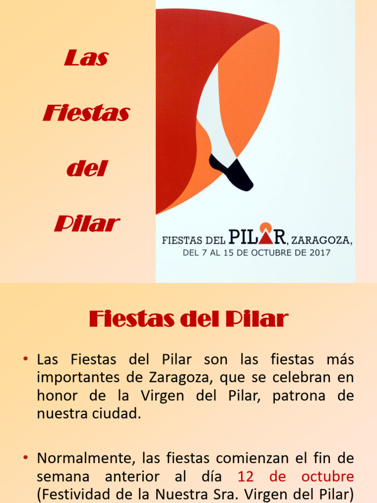 Fiestas Del Pilar | PDF