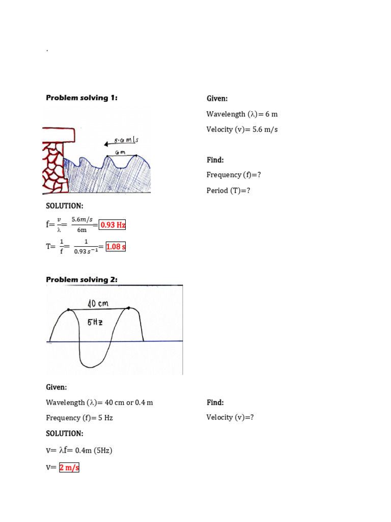 Physics | PDF | Waves | Wavelength