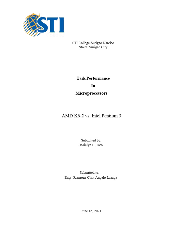 Microprocessors TP Final | PDF | X86 Architecture | Digital Electronics