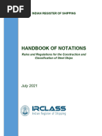 Classification Notations Basen On BV Rules NR 467 Chapter 1 | PDF ...