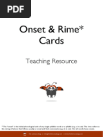 Lesson 2 - Onset, Rime, Consonant Digrapg Blending, and Segmenting | PDF