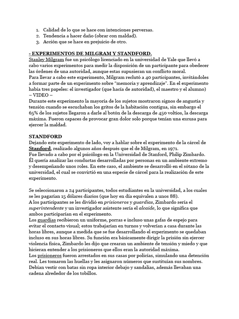 La Maldad Humana. | PDF | Sicología