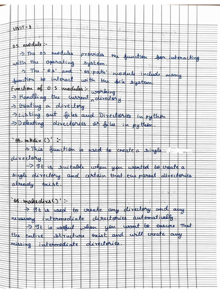 Python Unit 3 | PDF Python Unit 3 | PDF